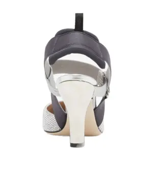 Fendi Colibrì Slingback Pumps - Gray