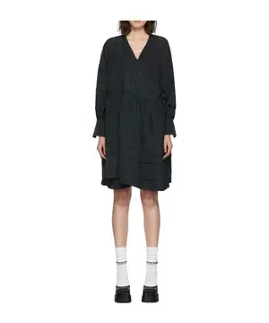 Cecilie Bahnsen V-neck Wrapped Dress