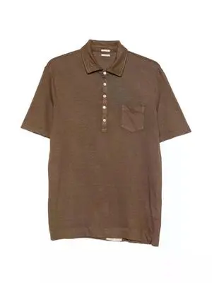 Massimo Alba Wembley Chest-pocket Button-up Polo Shirt