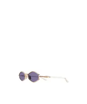 Chrome Hearts Full Frame Sunglasses - Purple
