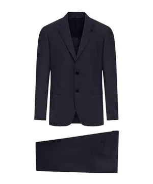 LARDINI Single-breasted Suit - Black