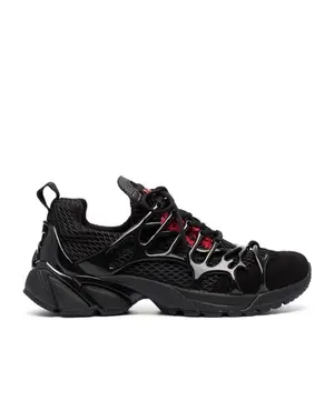 44 LABEL GROUP Mesh-panelled Low-top Sneakers