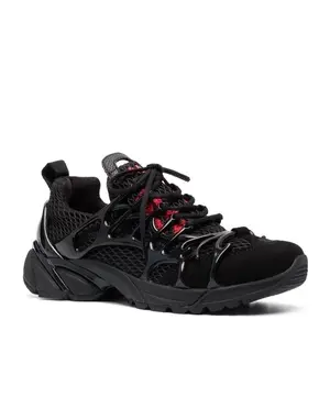 44 LABEL GROUP Mesh-panelled Low-top Sneakers