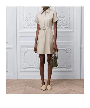 Dior Médaillon Belted Shirtdress