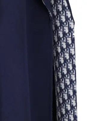 Dior Belted Shawl-collar Coat