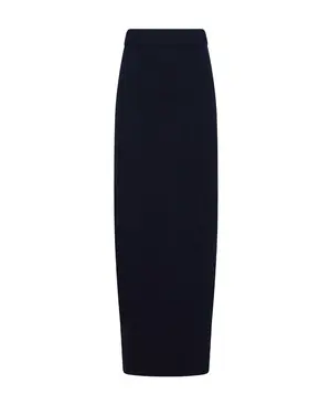 Altuzarra Rib Knitted Skirt - Black