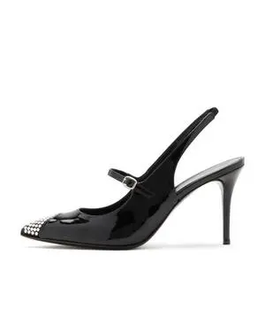 Alessandra Rich Embellished Slingback Pumps