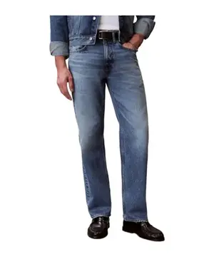 Calvin Klein 90's Straight Leg Jeans - Blue