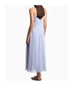 Emporio Armani Spaghetti Strap Midi Dress