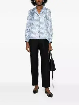Max Mara Paisley Print Shirt - Blue