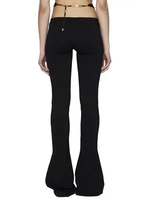 Attico The Remi Cut Out Flared Trousers