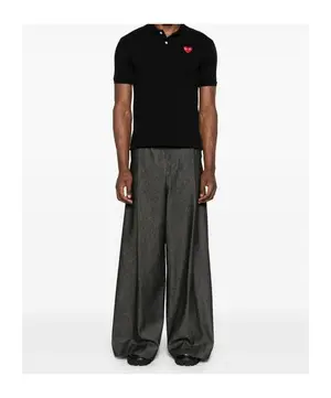 Comme Des Garçons Short-sleeved Polo Shirt