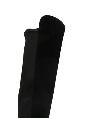 STUART WEITZMAN Celia Suede Over-the-knee Boots - Black