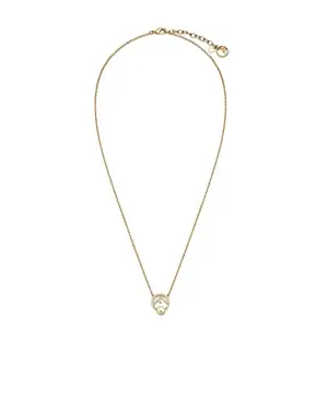 Fendi F Is Pendant Necklace - Yellow