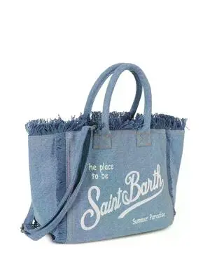 MC2 SAINT BARTH Colette Frayed Tote Bag