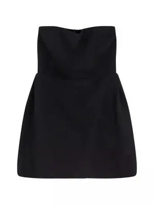 ACTUALEE Strapless Sweetheart Neck Mini Dress