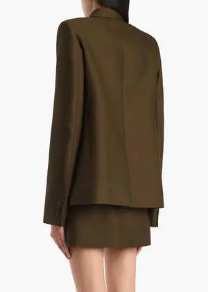 Khaite Silvannah Jacket - Dark Olive
