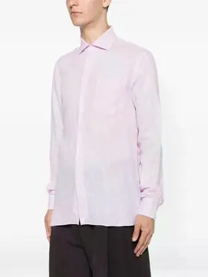 TRUZZI Chest-pocket Button-up Shirt