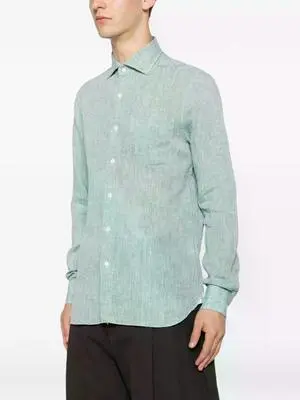 TRUZZI Chest-pocket Button-up Shirt