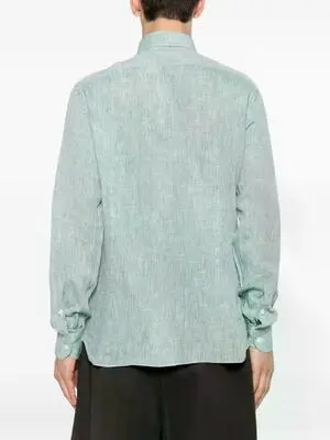 TRUZZI Chest-pocket Button-up Shirt