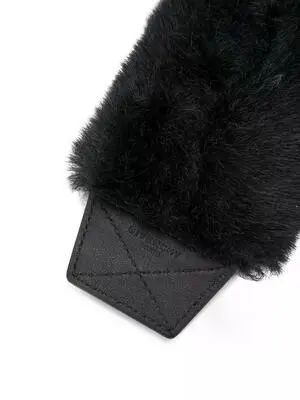 Givenchy Faux-fur Logo Charm
