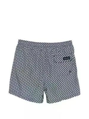 Tagliatore Geometric Print Swim Shorts