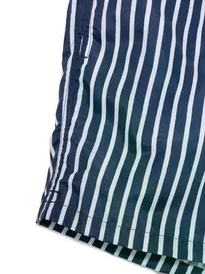 ROSI Striped Drawstring Swim Shorts