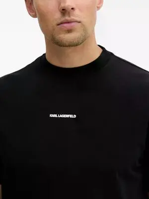 Karl Lagerfeld Palm-tree Print T-shirt