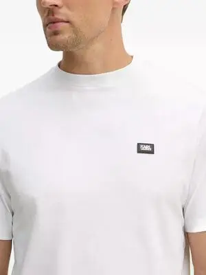 Karl Lagerfeld Logo-patch T-shirt