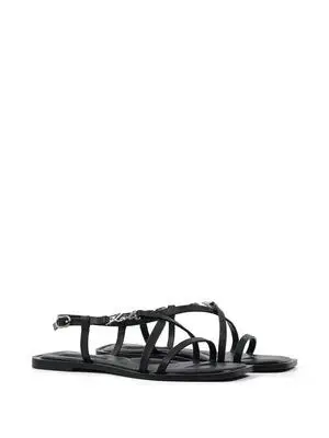 Karl Lagerfeld Logo-plaque Strappy Sandals