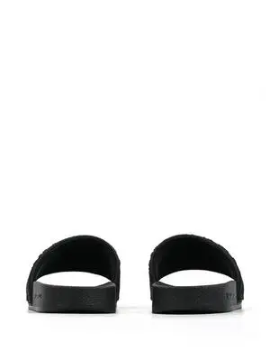 Karl Lagerfeld Logo Embossed Slides