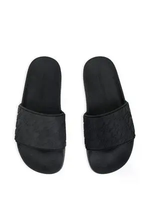 Karl Lagerfeld Logo Embossed Slides