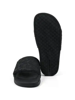 Karl Lagerfeld Logo Embossed Slides