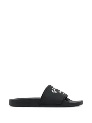 Karl Lagerfeld Logo Slides - Black