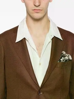 Tagliatore Pin-lapel Single-breasted Blazer