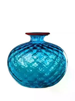 VENINI Monofiori Balloton Vase - Blue