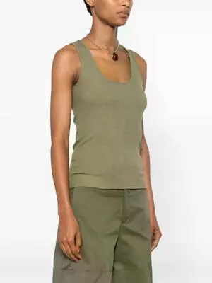 ANONYM APPAREL Claire Ribbed-knit Tank Top