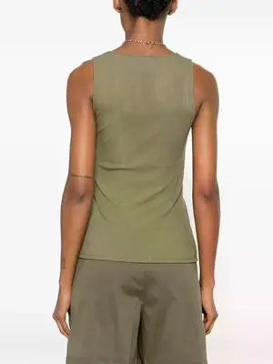 ANONYM APPAREL Claire Ribbed-knit Tank Top