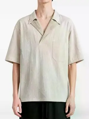 ZIGGY CHEN Spread Collar T-shirt