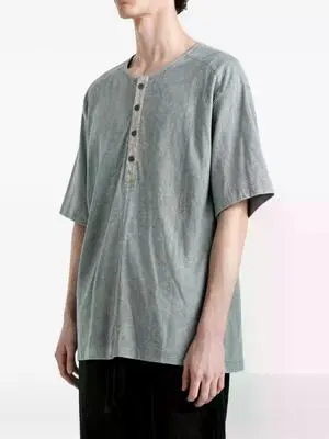 ZIGGY CHEN Henly-neck T-shirt