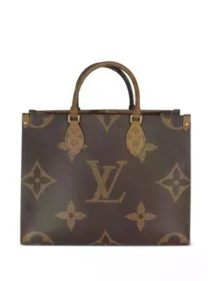 LOUIS VUITTON Onthego Monogram Tote Bag - Brown