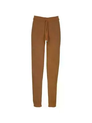 KANGRA Glitter Effect Drawstring Track Pants