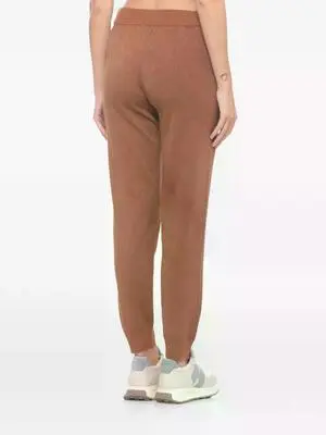 KANGRA Glitter Effect Drawstring Track Pants