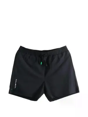 MALBON Logo-print Drawstring Shorts - Black