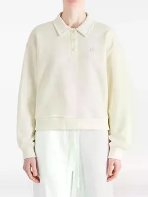 MALBON Teresa Logo-embroidered Polo Top