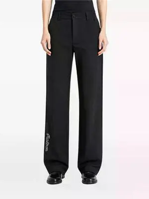 MALBON Magnolia Coolcore Straight-leg Trousers - Black