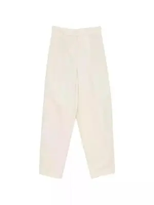 JOSEPH Paver Pleated Trousers - Neutrals