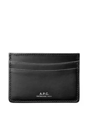 A.p.c. Andre Leather Cardholder