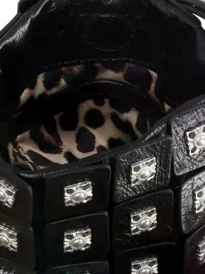 Ash Rubina Studded Shoulder Bag