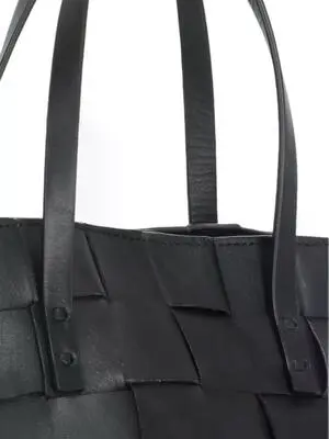 P.a.r.o.s.h Woven Leather Shoulder Bag